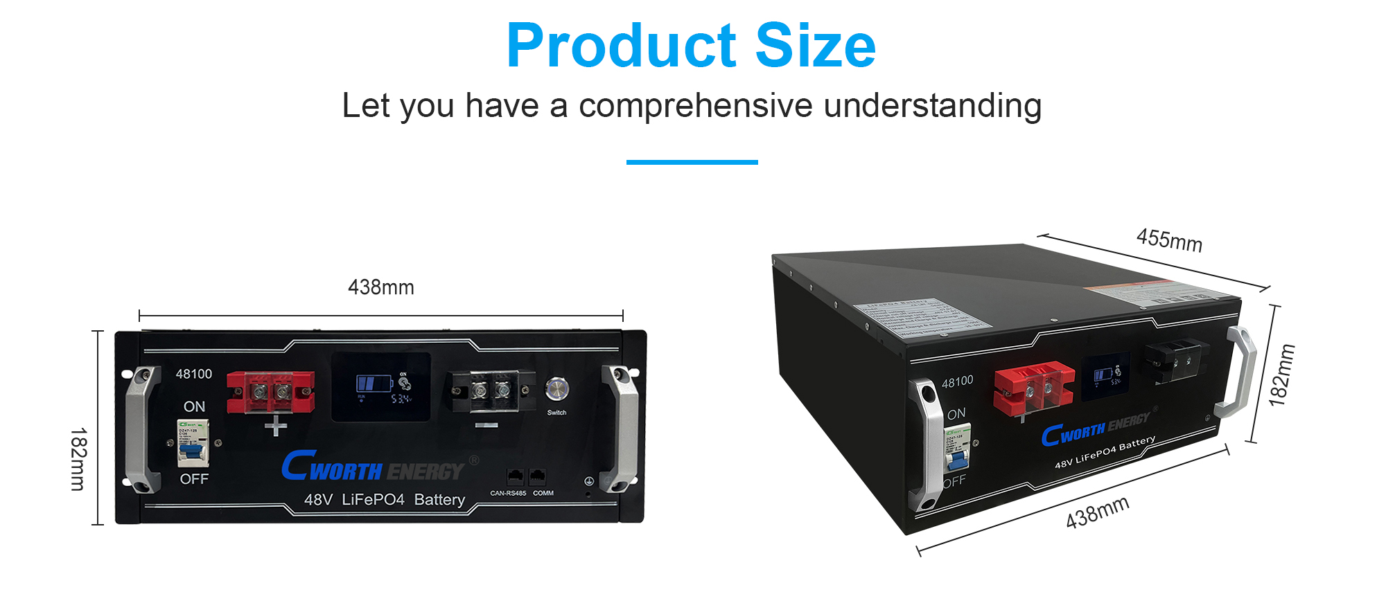 LiFePO4 Battery -LBT-48100C 12V 24V 48V - Buy LiFePO4 Battery -LBT ...